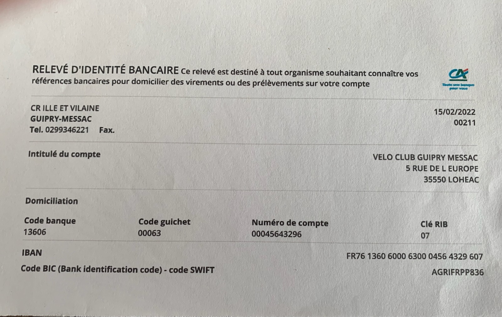 Les Circuits de la semaine - VCGM : Le vélo Club de Guipry Messac